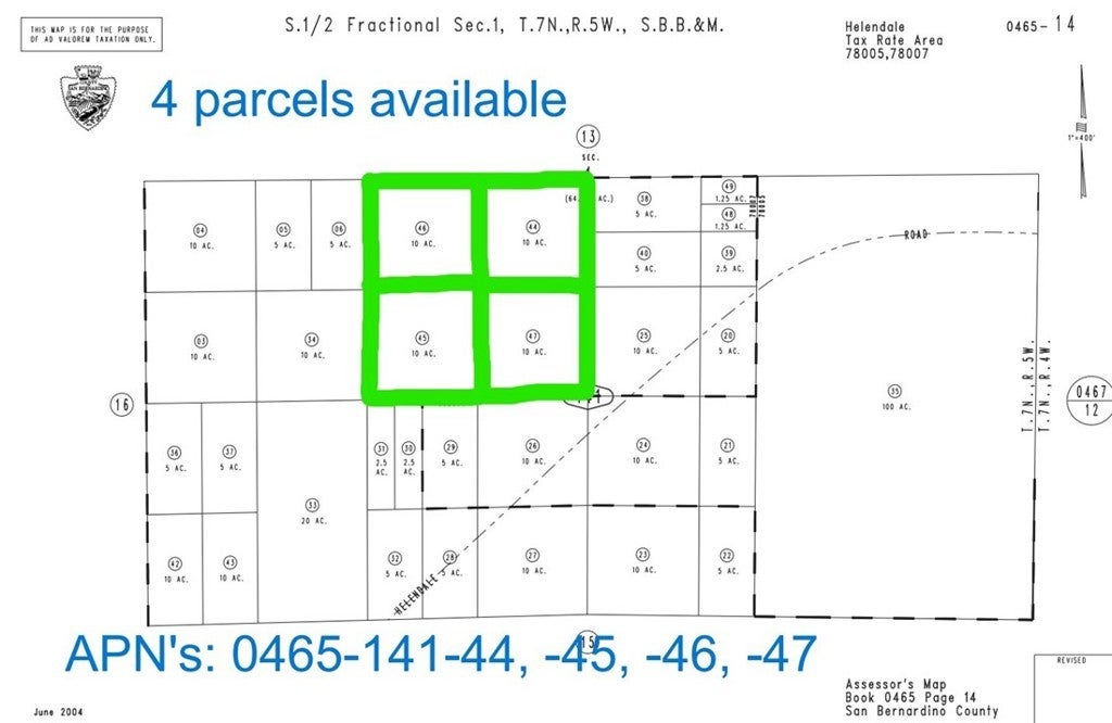 25705 Helendale Road, Helendale CA | Helendale Lots/Land Homes For Sale