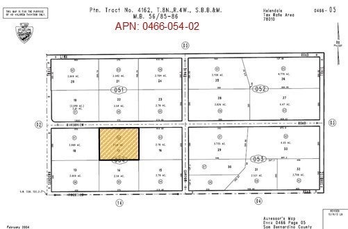 17805 Riverview Road, Helendale CA | Helendale Lots/Land Homes For Sale