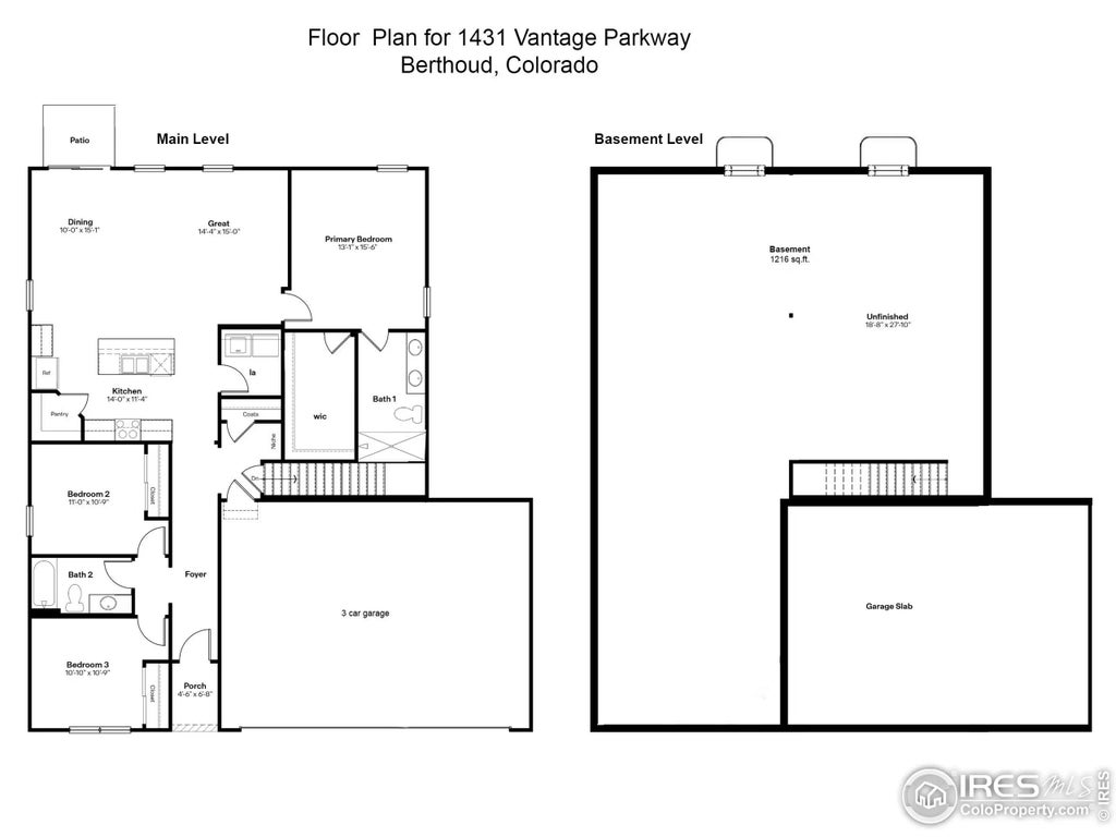 1431 Vantage Pkwy, Berthoud Property Listing: MLS® #1048818