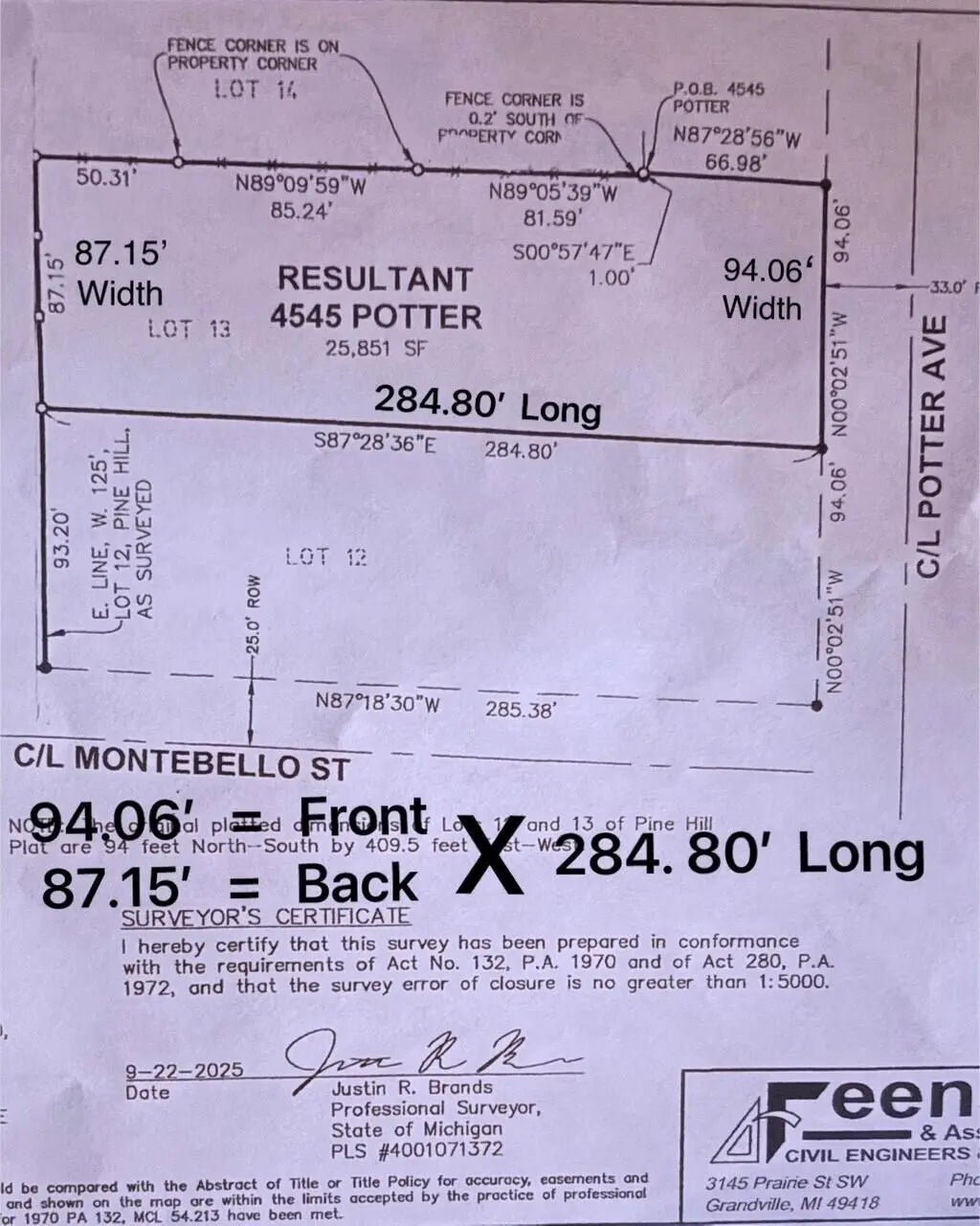 4545 Potter Avenue, Grand Rapids Property Listing: MLS® #25055264