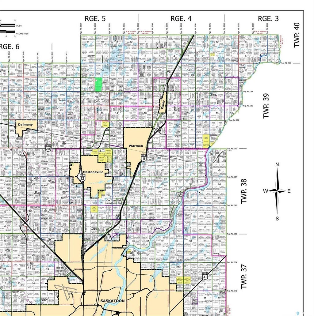 Martensville 300 Acres Grain Farmland, Corman Park Rm No. 344 Property ...