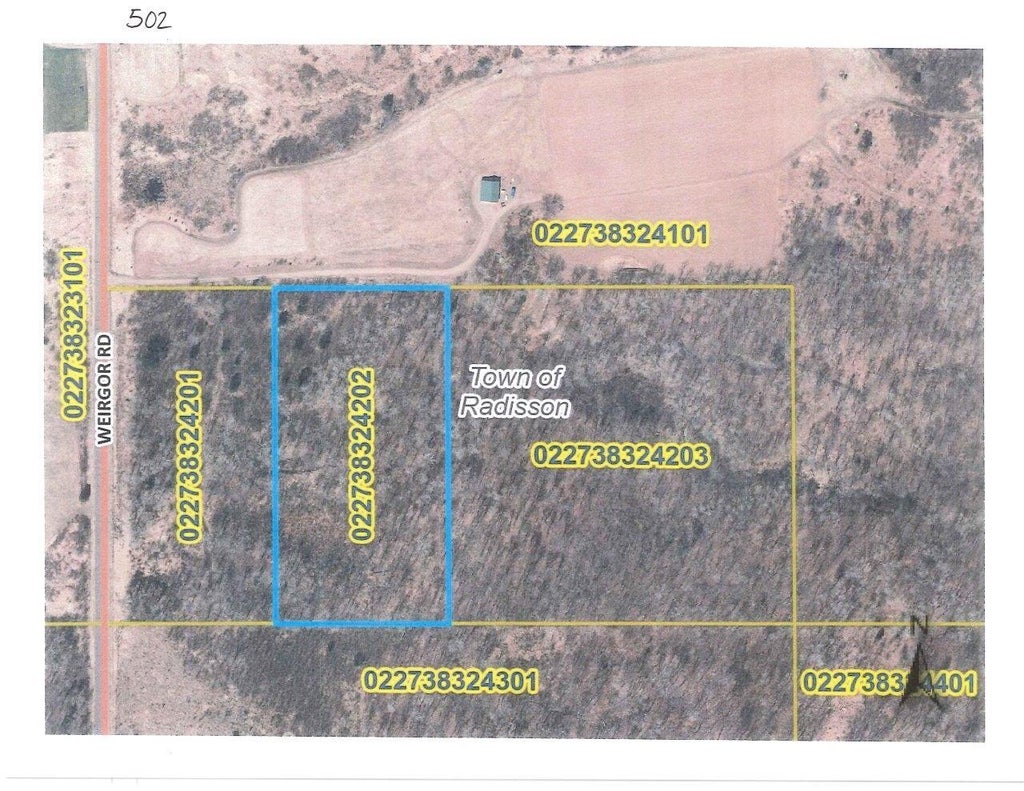 Off Weirgor Rd # 5 Acres, Radisson, WI - MLS# 210870 - LandBin.com