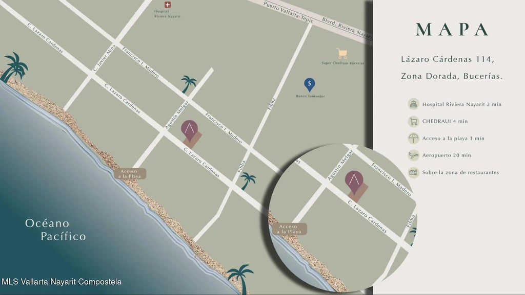 114 Av. Lazaro Cardenas Gh-3 Alma Bucerias Gh-3, Bucerias, Ogłoszenie ...