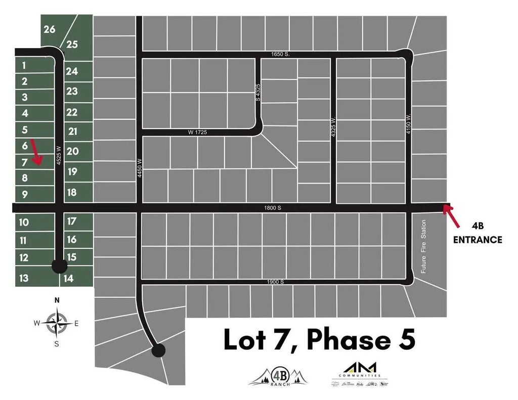 Lot 7, 4b Ranch | Phase 5, Cedar City Home For Sale $165,000